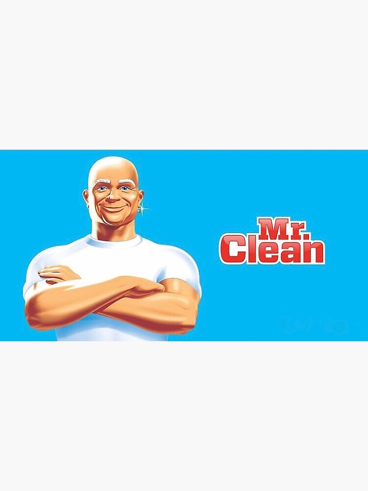 "mr. clean" Sticker for Sale by lilliandee | Redbubble
