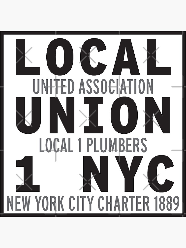 "UA Local 1 Plumbers Union" Magnet for Sale by jgsgtr | Redbubble