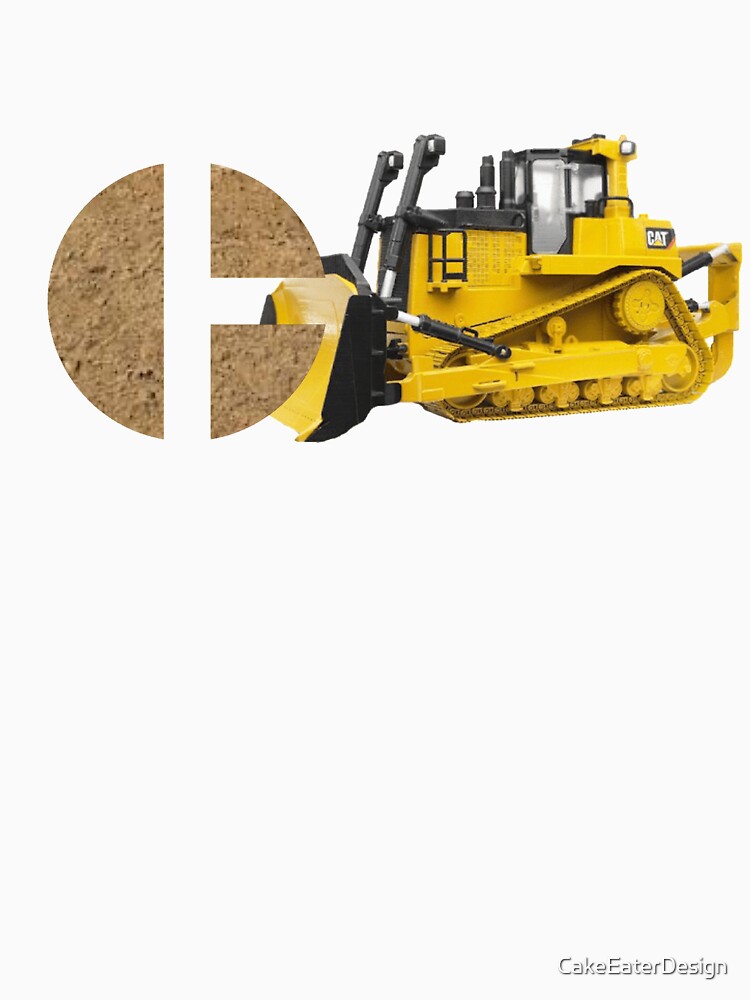 "Cat Logo Dozer" T-shirt for Sale by CakeEaterDesign | Redbubble | cat ...
