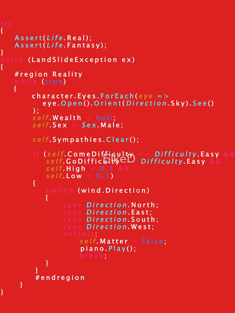 "Is This The Real Life Coding Programming Color" Classic T-Shirt for ...