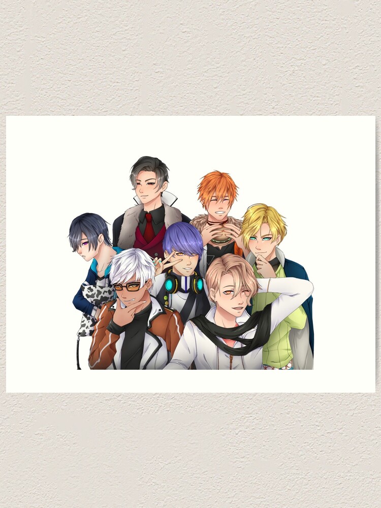 "[ Obey Me ] Demon Brothers" Art Print by YunaTsukuyomiko | Redbubble