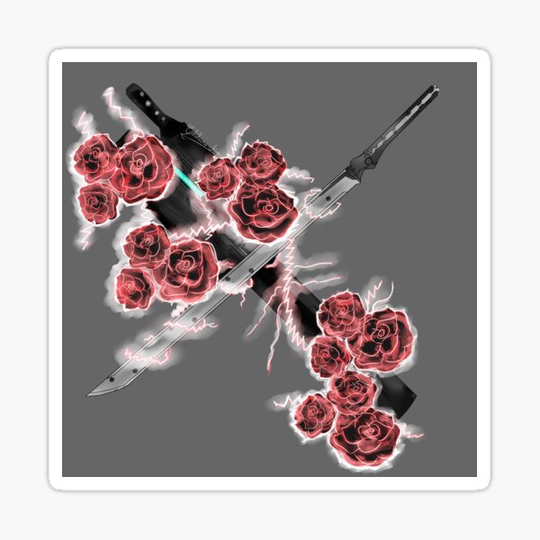 "Rosy Lightning (Metal Gear Rising: Revengeance)" Sticker by ...