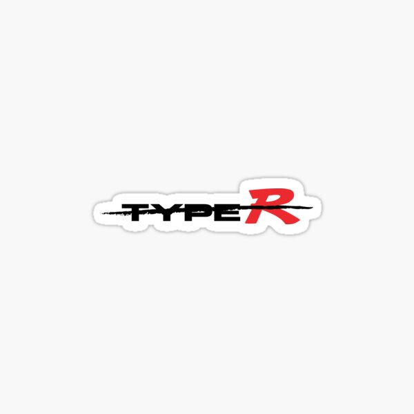 "X TypeR" Sticker for Sale by estudio3e | Redbubble
