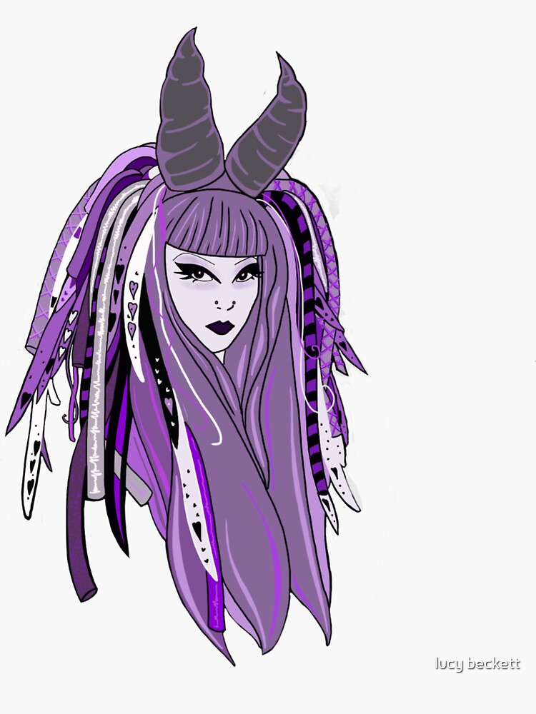 "Cyber Devil" Sticker for Sale by grostique | Redbubble