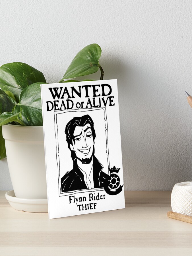 Tangled Wanted Poster Template