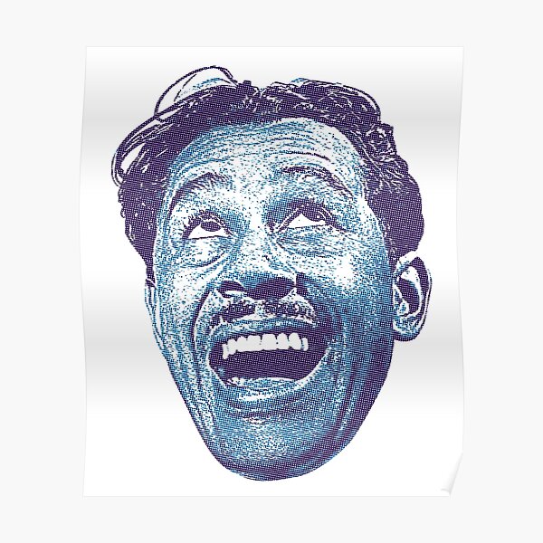 "The Reefer Man" Poster by kriskhoury | Redbubble