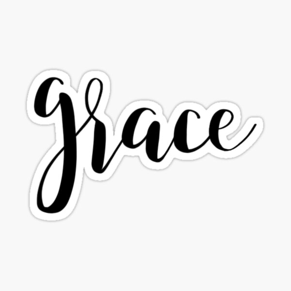 Grace Bubble Letters