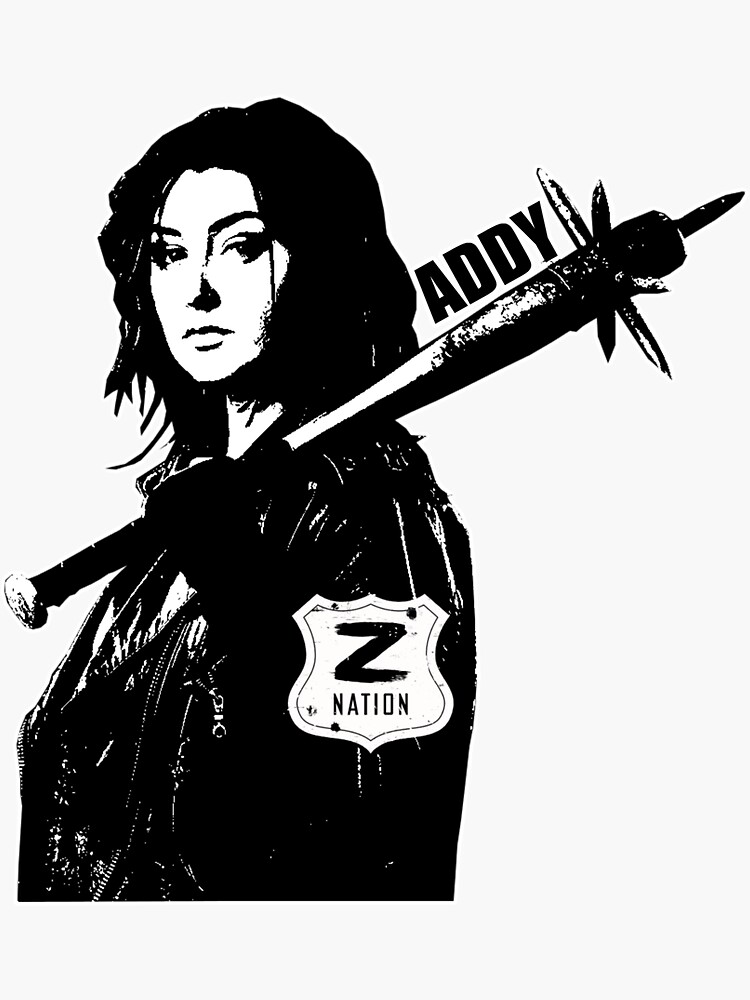 "Z Nation: Addy " Sticker for Sale by LiviByTheBook | Redbubble