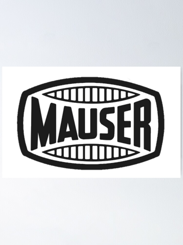 "Mauser Logo" Poster by king-damien | Redbubble