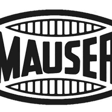 "Mauser Logo" Sticker for Sale by Der Kriegbaum | Redbubble