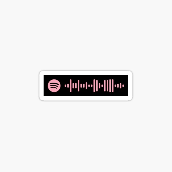 Paper Stickers Ice cream spotify sticker spotify code sticker BLACKPINK ...