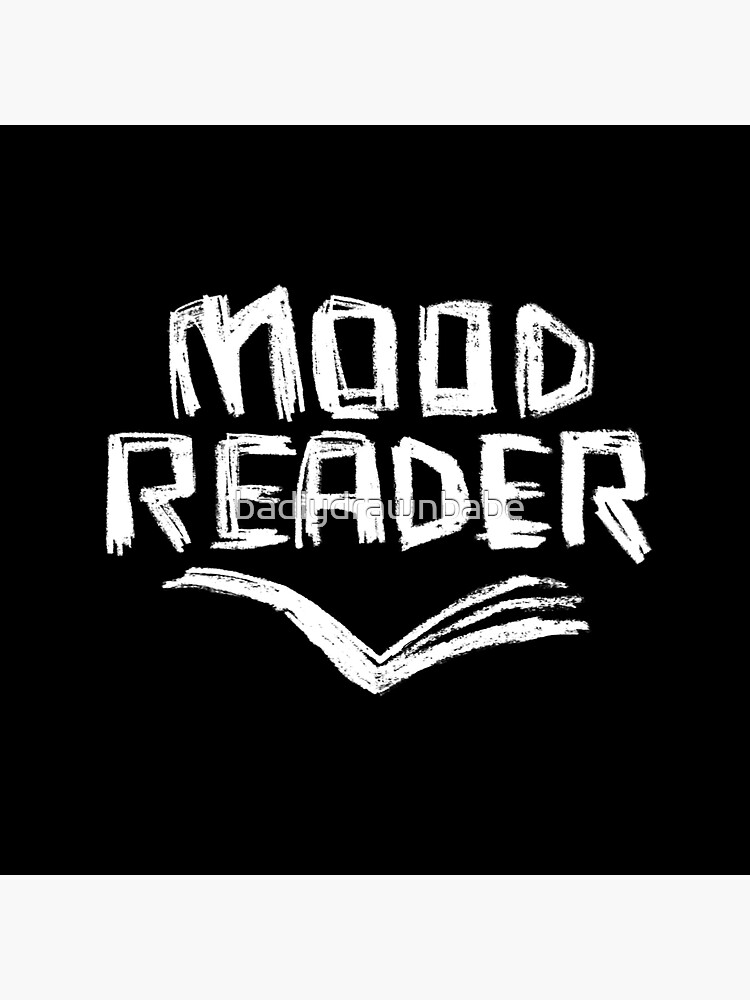 "Mood Reader for Bookworm, Librarian, TBR" Sticker for Sale by ...