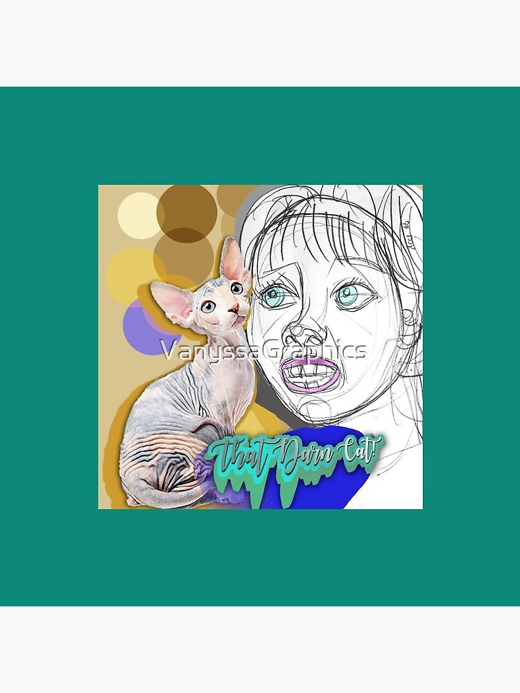 "Poster for Movie "That Darn Cat" with Portrait of the Actress Hayley ...