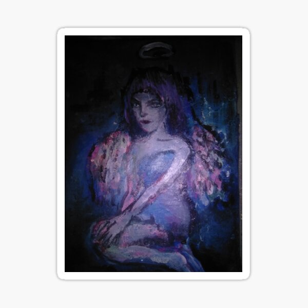 "Angel in the darkness of redemptions prequel" Sticker by ...