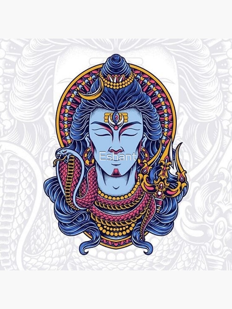 "Lord Shiva Lord Mahadev " Sticker by Eshant | Redbubble