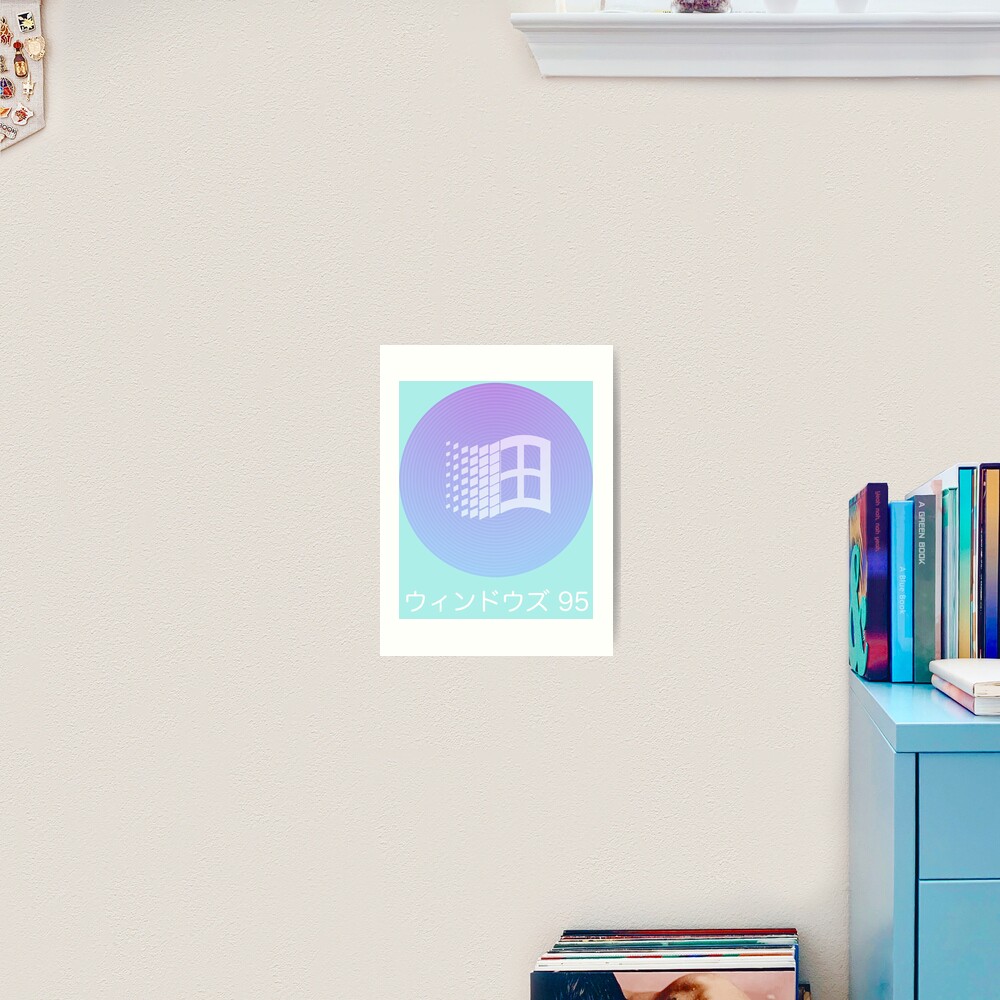 "Windows 95 Vaporwave " Art Print by tommy2shots | Redbubble