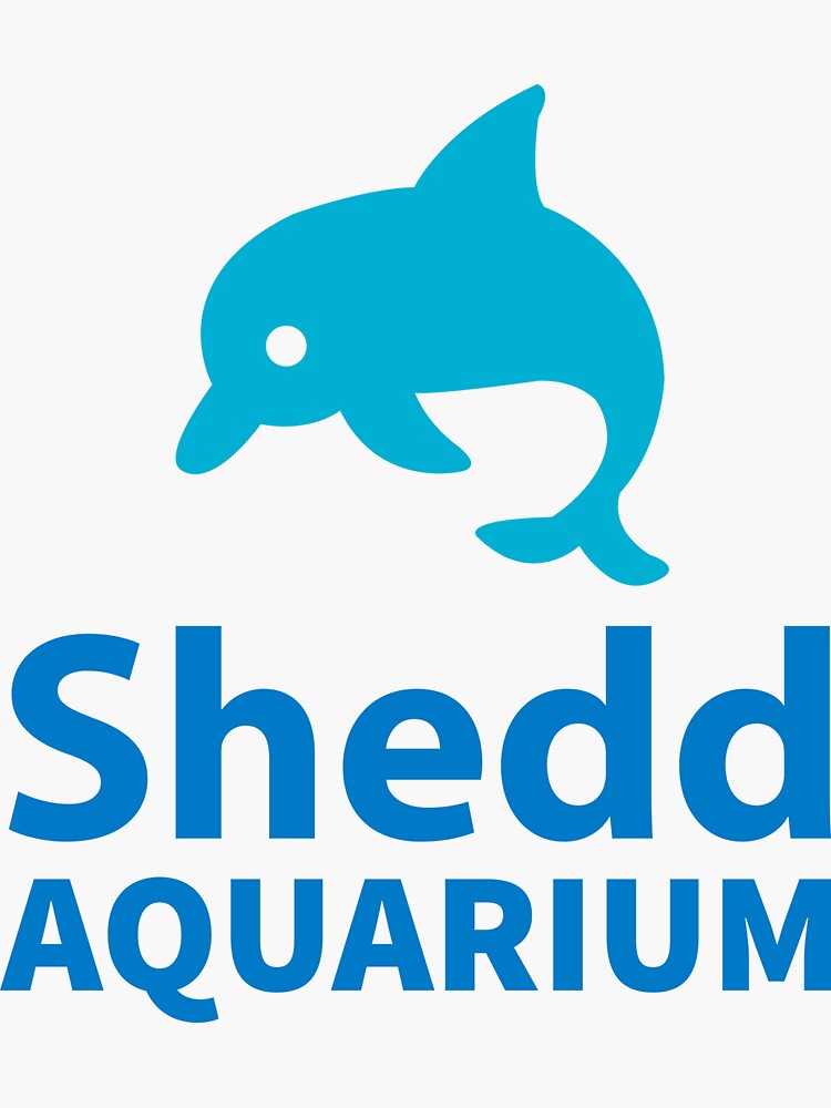 "Shedd aquarium" Sticker for Sale by Fabriceebengo | Redbubble