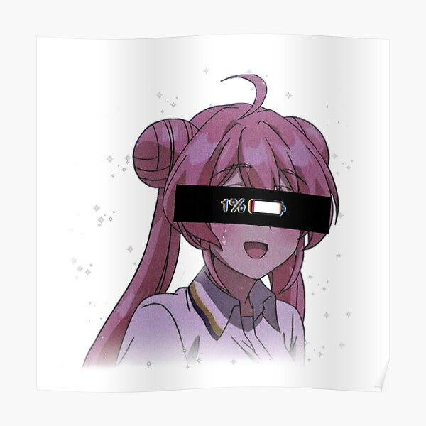 Edgy Anime Girl Posters | Redbubble