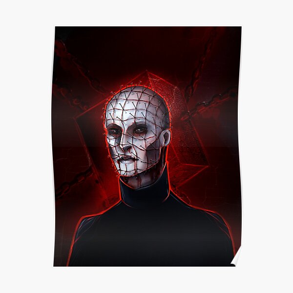 "Pinhead" Poster for Sale by varjopihlaja | Redbubble