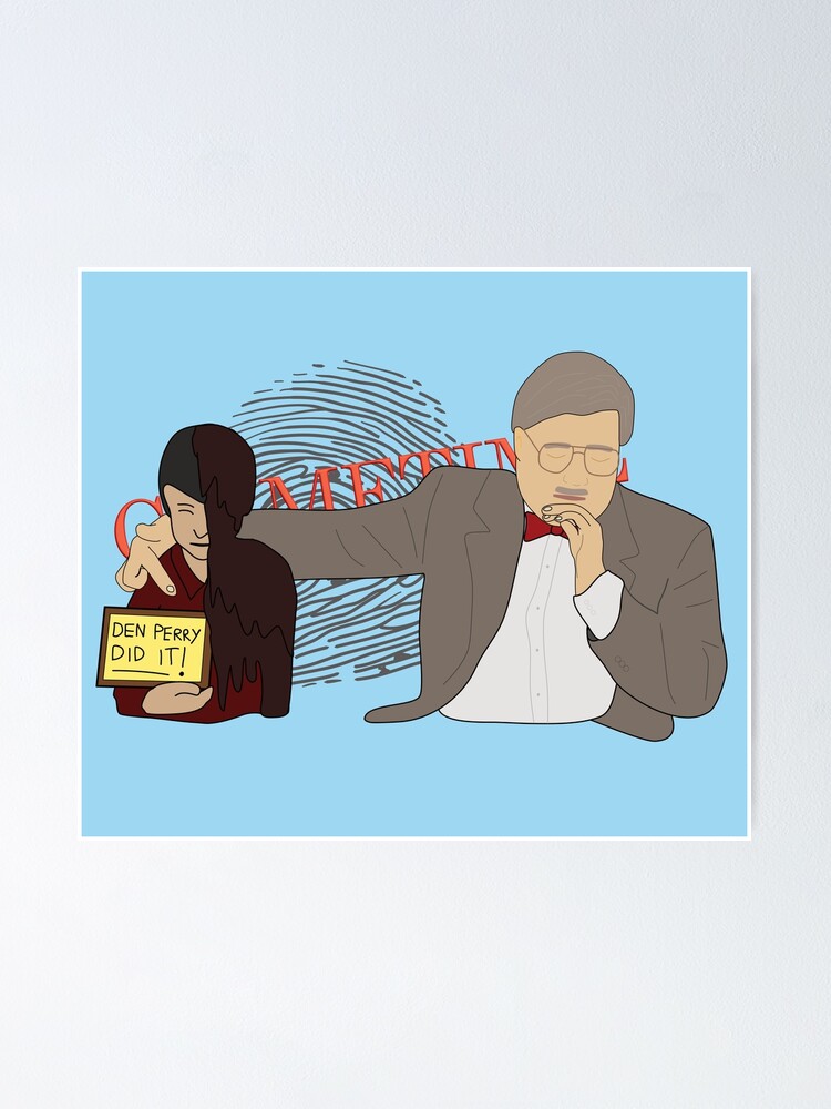 "Phoenix Nights - Brian Potter - Crimetime - Den Perry Did It!" Poster ...