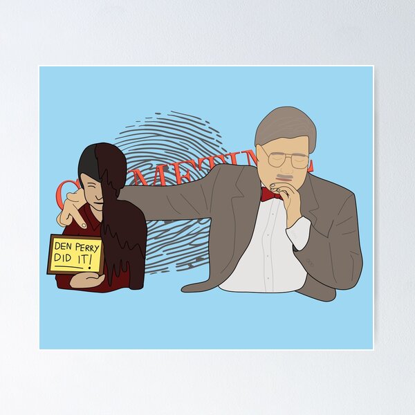 "Phoenix Nights - Brian Potter - Crimetime - Den Perry Did It!" Poster ...