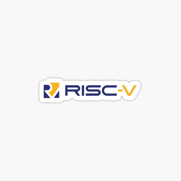 "RISCV logo" Sticker for Sale by CountryYak | Redbubble
