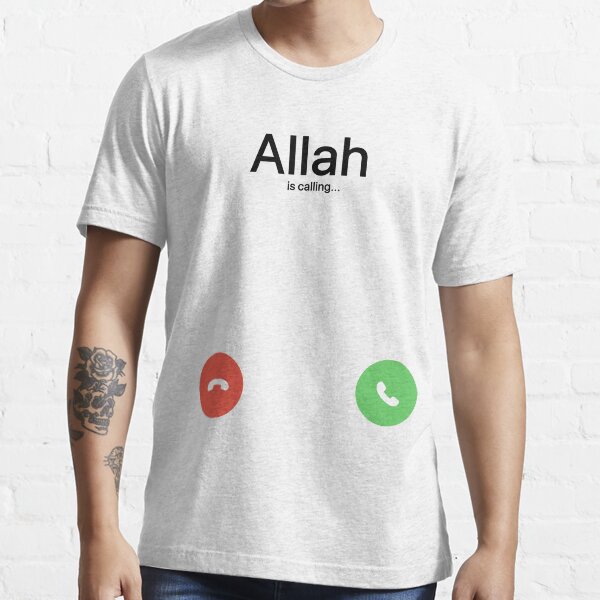 "Allah is calling..." T-shirt for Sale by Arab-Funny | Redbubble | arab ...