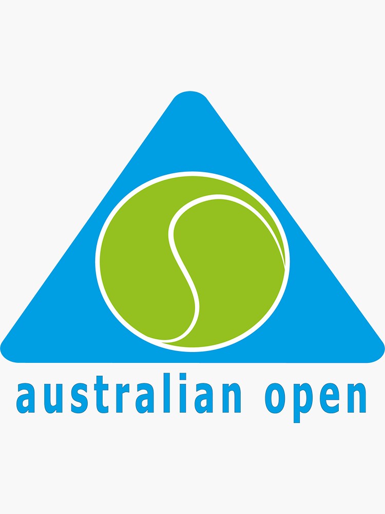 "australian open" Sticker by Atezado | Redbubble
