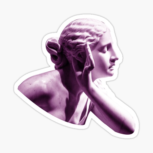 "Aesthetic Vaporwave Stickers" Sticker for Sale by Aestheticium | Redbubble