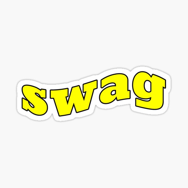 "swag" Sticker by sisterstreets | Redbubble