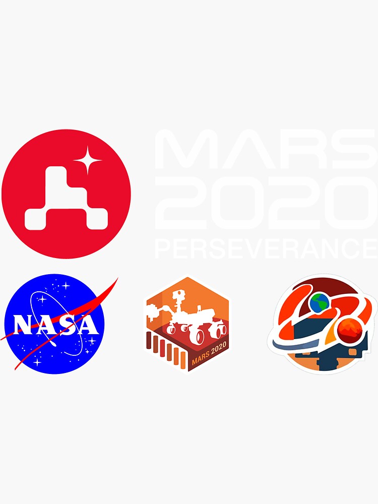 "Mars 2020 Perseverance Nasa" Sticker for Sale by dienhi1012 | Redbubble