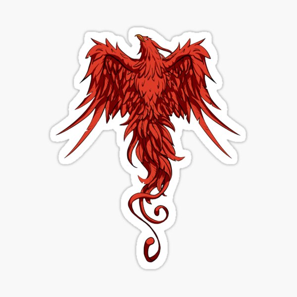 "phoenix" Sticker for Sale by Dona008 | Redbubble