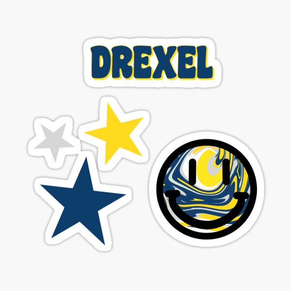 "DREXEL STICKER PACK" Sticker by elianarafal | Redbubble