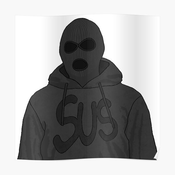 "Sus Gangster" Poster by SusBoyXD | Redbubble