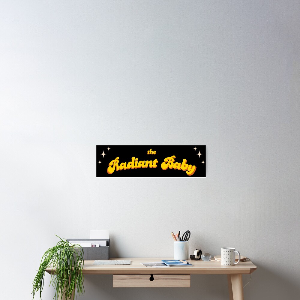 The Radiant Baby Logo Poster By Raddison Redbubble the-radiant-baby-logo-poster-by-raddison-redbubble