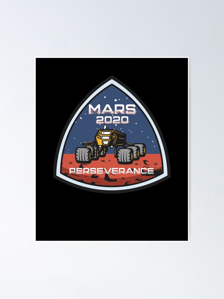 "Mars 2020 Perseverance Rover launch inspired Commemorative" Poster for ...