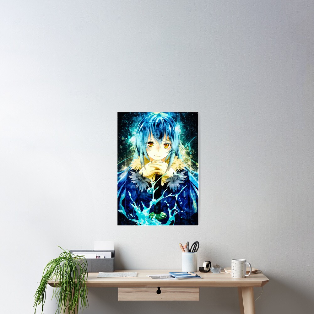 "Slime Rimuru Tempest" Poster for Sale by Spacefoxart | Redbubble
