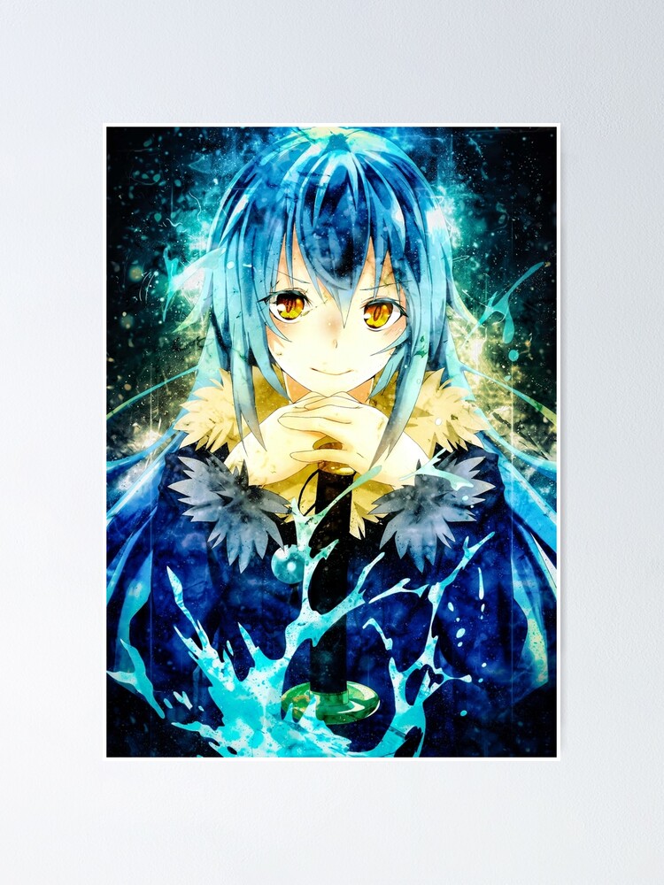 "Slime Rimuru Tempest" Poster for Sale by Spacefoxart | Redbubble