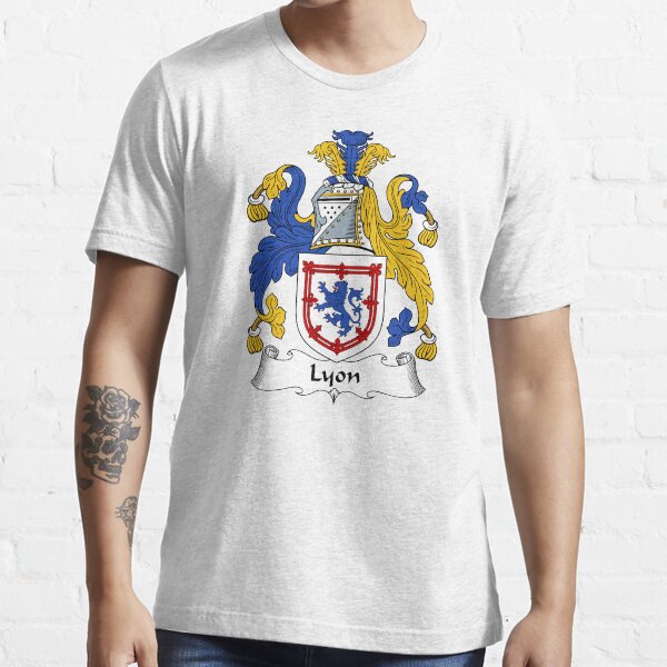 "Lyon Coat of Arms / Lyon Family Crest" T-shirt for Sale by ...