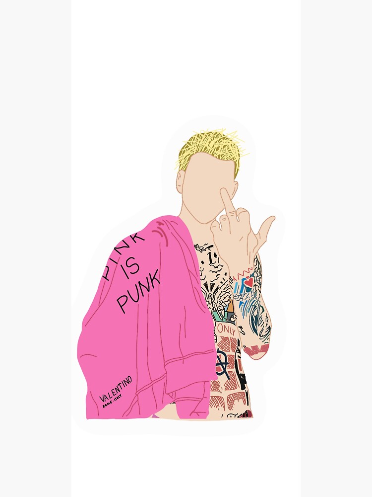 "Machine Gun Kelly" Sticker for Sale by kaseypretty14 | Redbubble