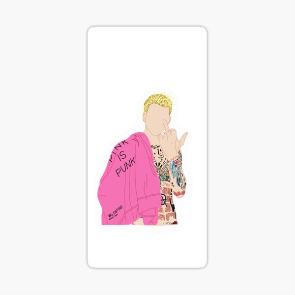 "Machine Gun Kelly" Sticker for Sale by kaseypretty14 | Redbubble