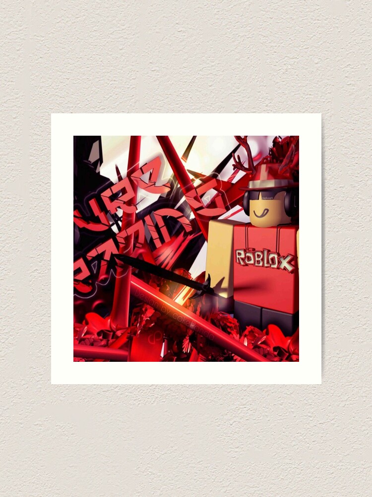 "Roblox" Art Print by jiprakshop | Redbubble