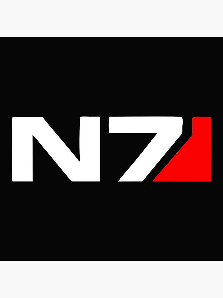 "Mass Effect N7" Poster for Sale by evsdbfbnetdn | Redbubble