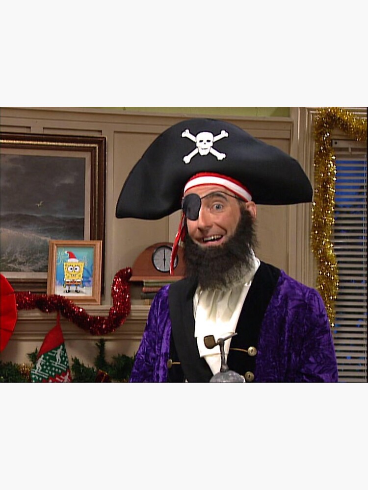 "Patchy The Pirate " Sticker by samlustig | Redbubble