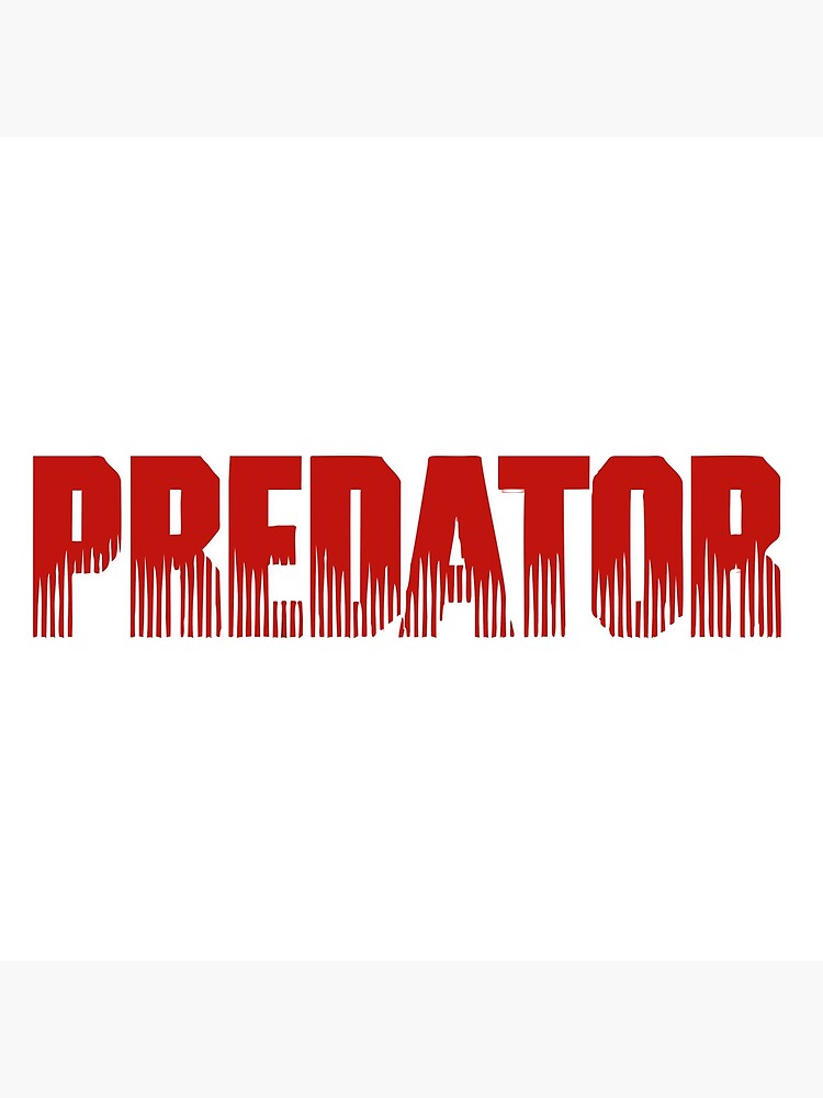 "predator logo" Poster by Hiramolden | Redbubble