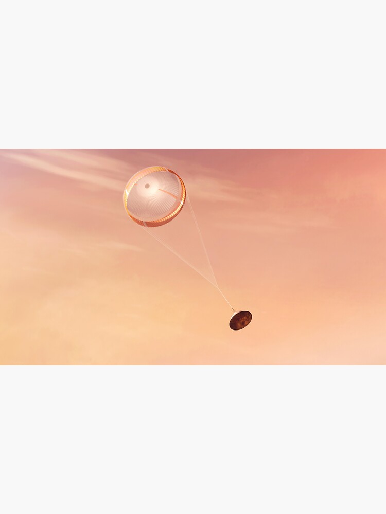 "Perseverance Rover Parachute Deployment" Sticker for Sale by Star ...