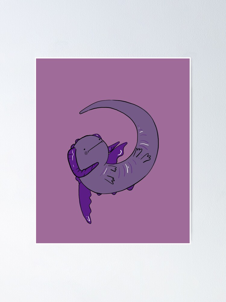 "Derpy Dragon" Poster for Sale by EverhearthInn | Redbubble