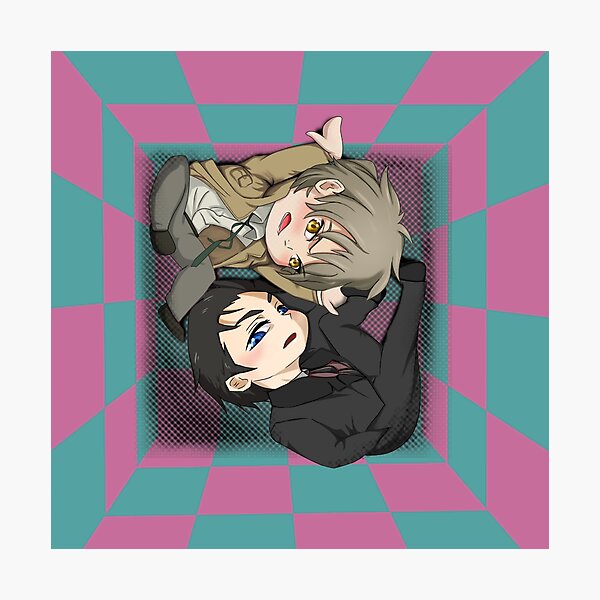 "Daisuke x Haru Chibi" Photographic Print by GinTsuki | Redbubble