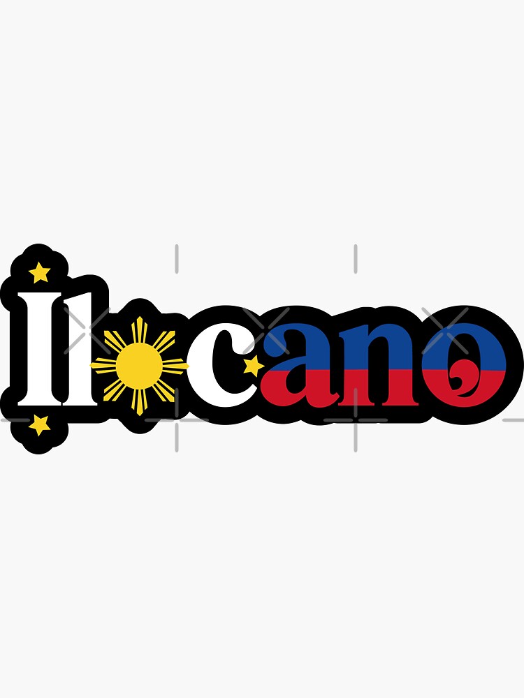 "Filipino Ilocano" Sticker for Sale by enriquepma | Redbubble