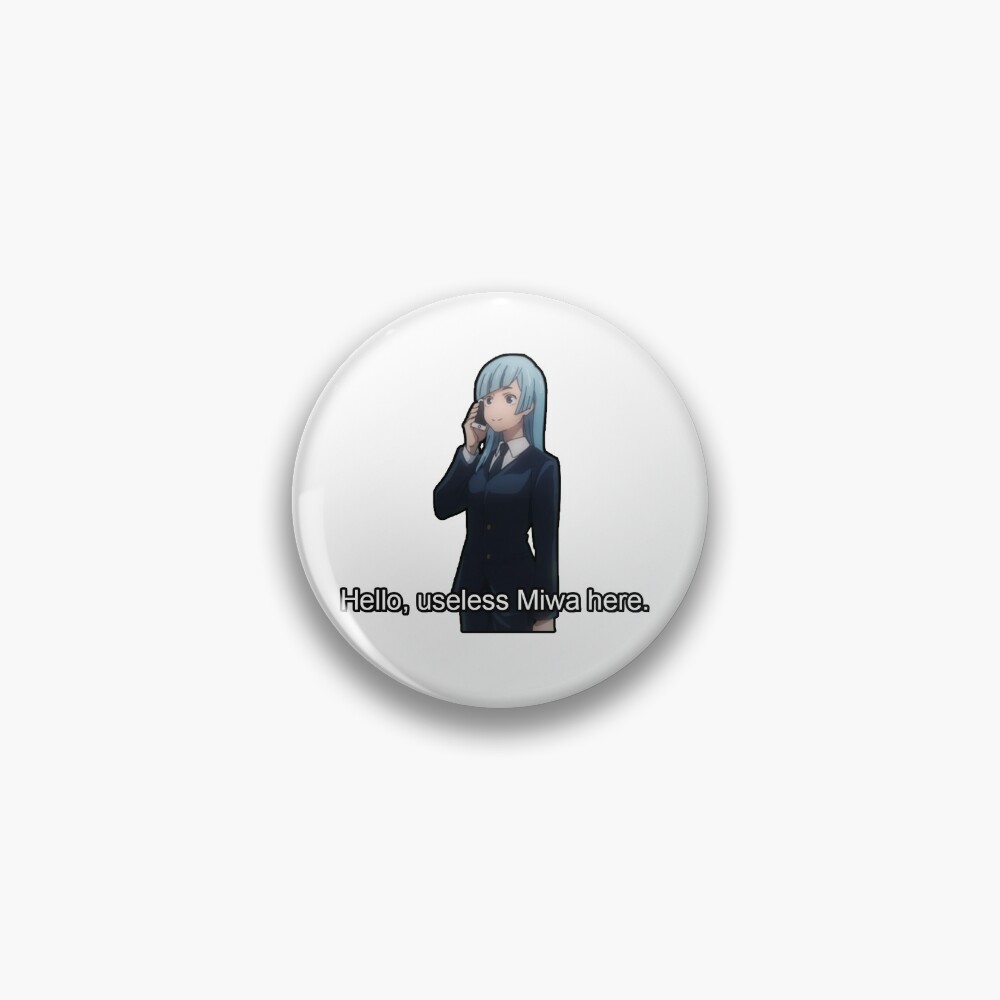 "Useless Miwa" Sticker for Sale by ssauceman | Redbubble